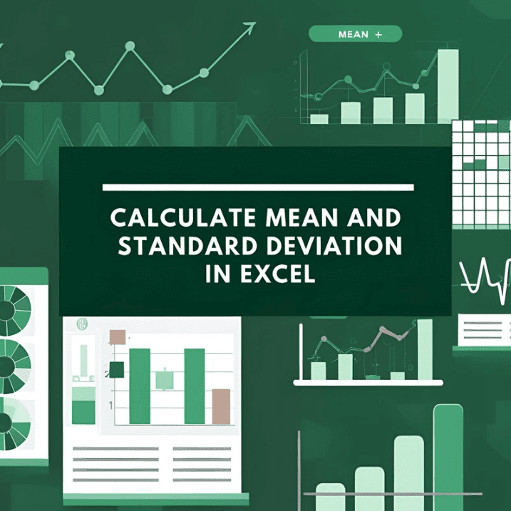How To Calculate Mean And Standard Deviation In Excel Excel Insider